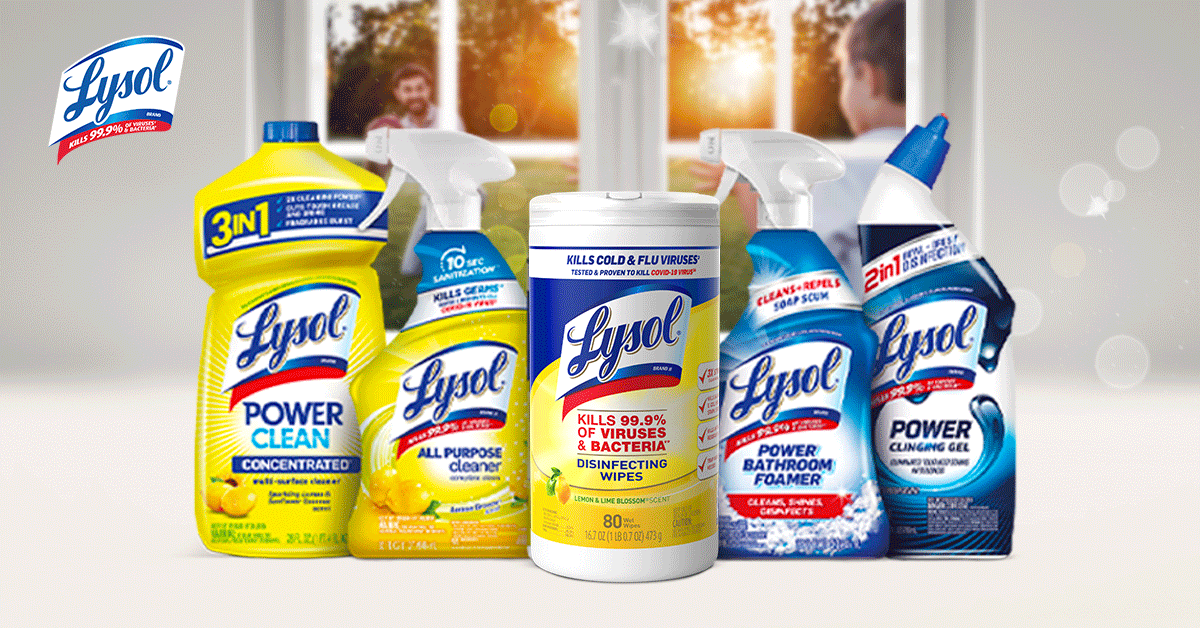 Fall Clean With Your Lysol® Routine