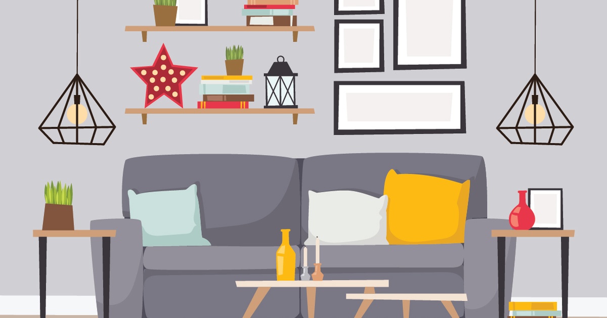 Get Cozy and Spot the Differences in this Living Room - Dailybreak