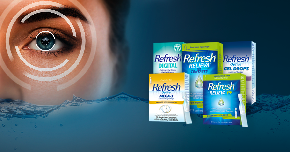 Trust Your Dry, Irritated Eyes to REFRESH®