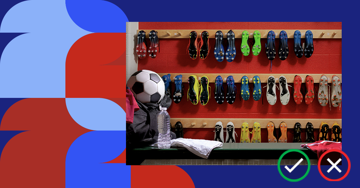 Can You Spot the Differences in This Locker Room?