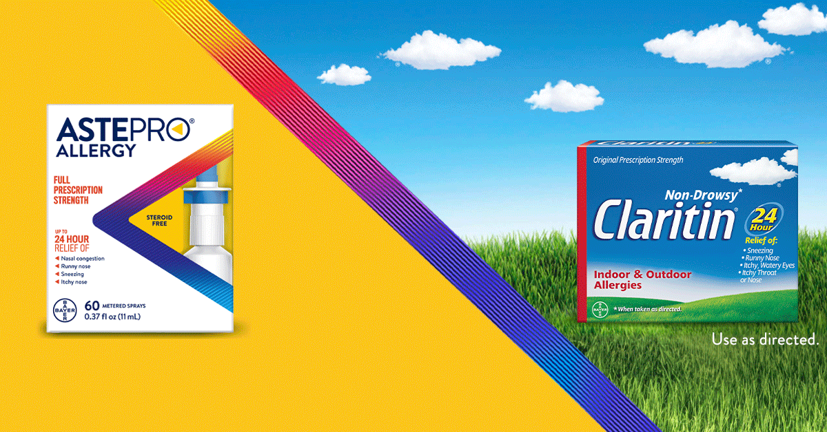 Powerful 24-hour allergy relief